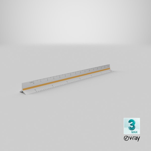 Scale Ruler 3D model - TurboSquid 1805387
