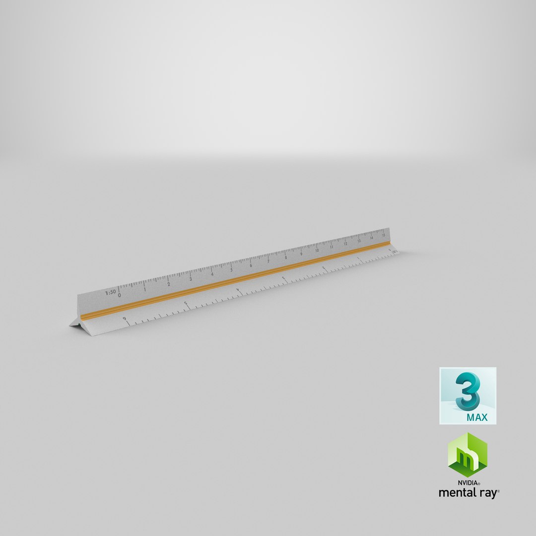 Scale Ruler 3D Model - TurboSquid 1805387