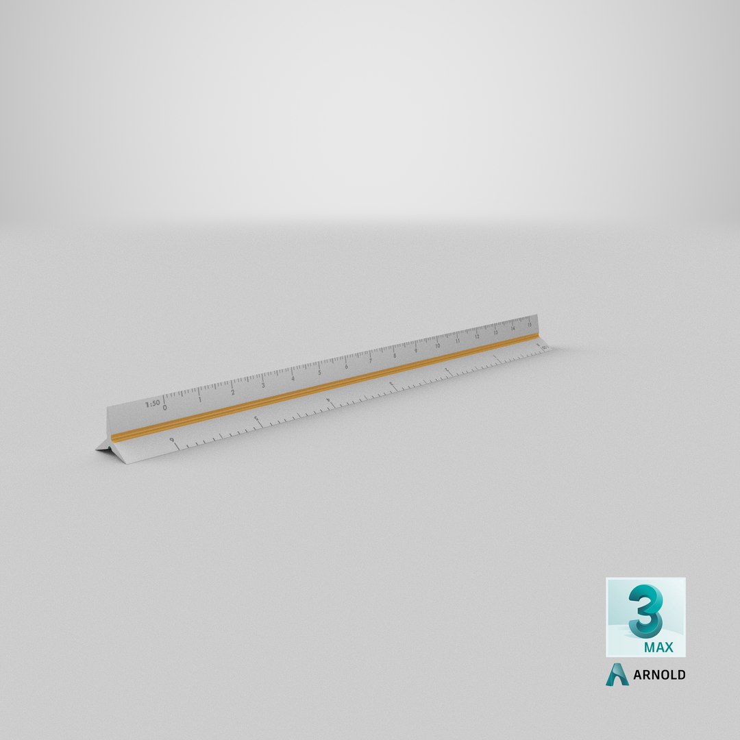 Scale Ruler 3D Model - TurboSquid 1805387