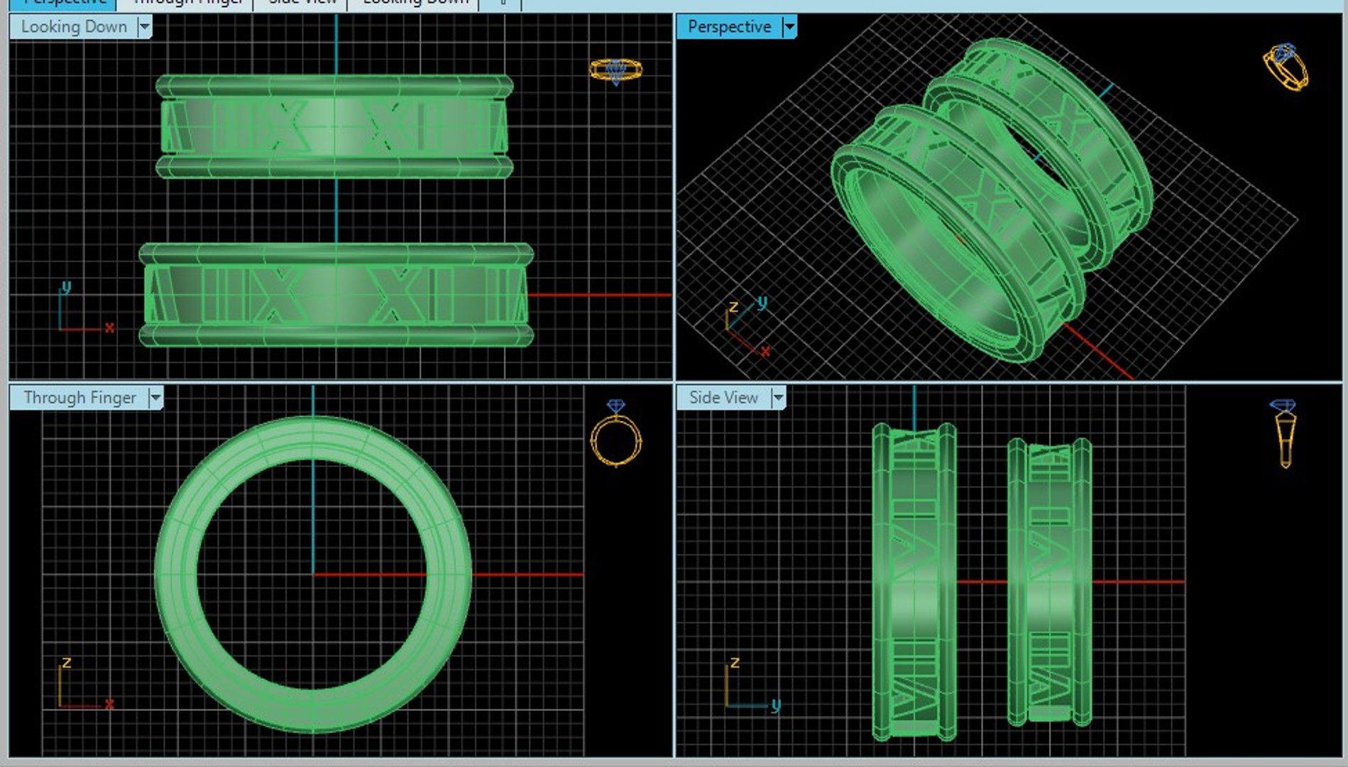 3D weeding bands - TurboSquid 1548245