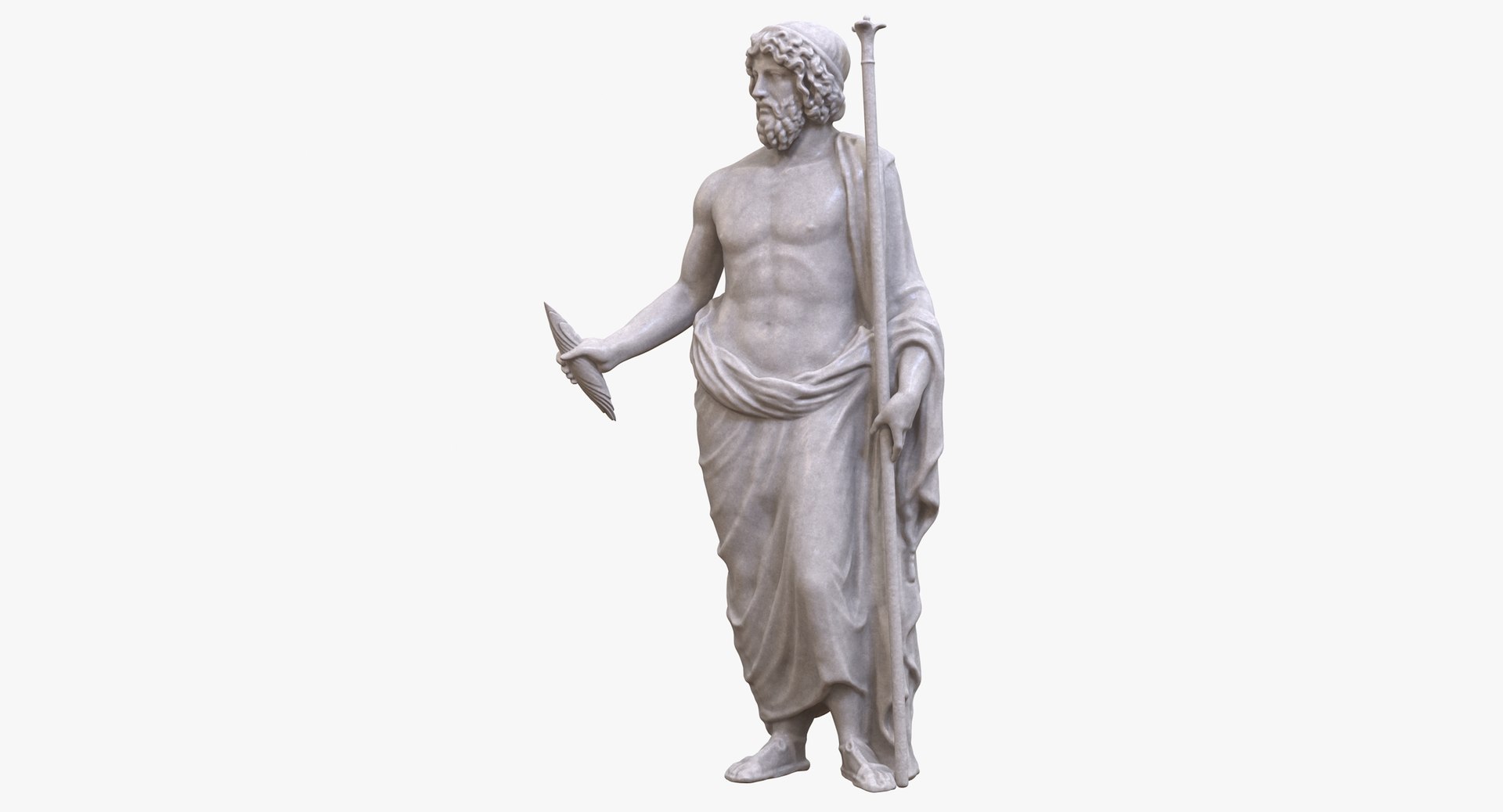 3D Zeus Statue 2 - TurboSquid 2121075