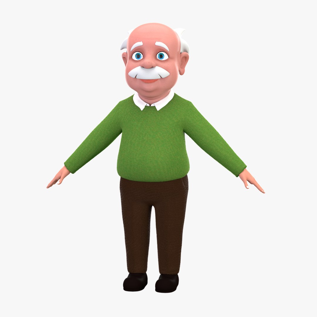 3D Grandfather - TurboSquid 2060504