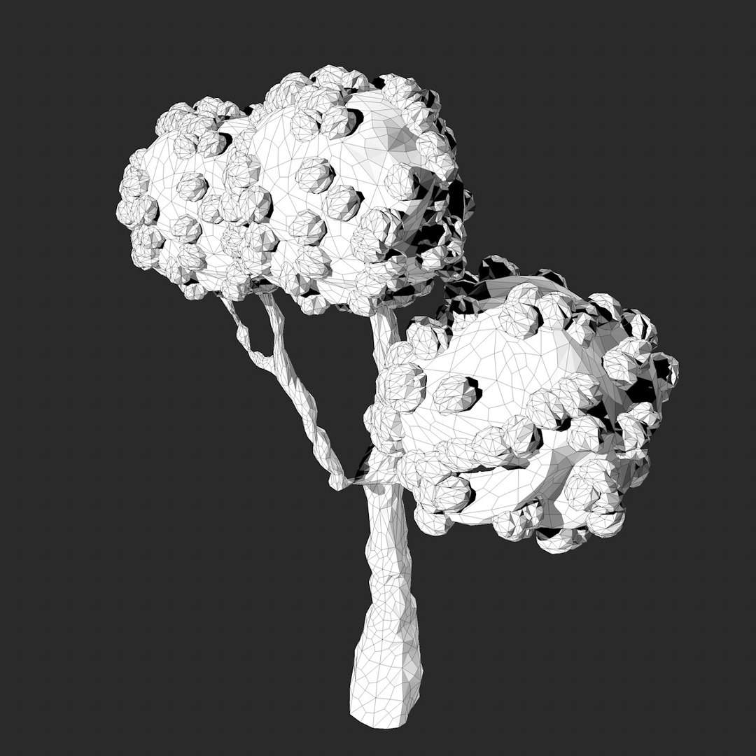 3ds Max Cartoon Tree Spider