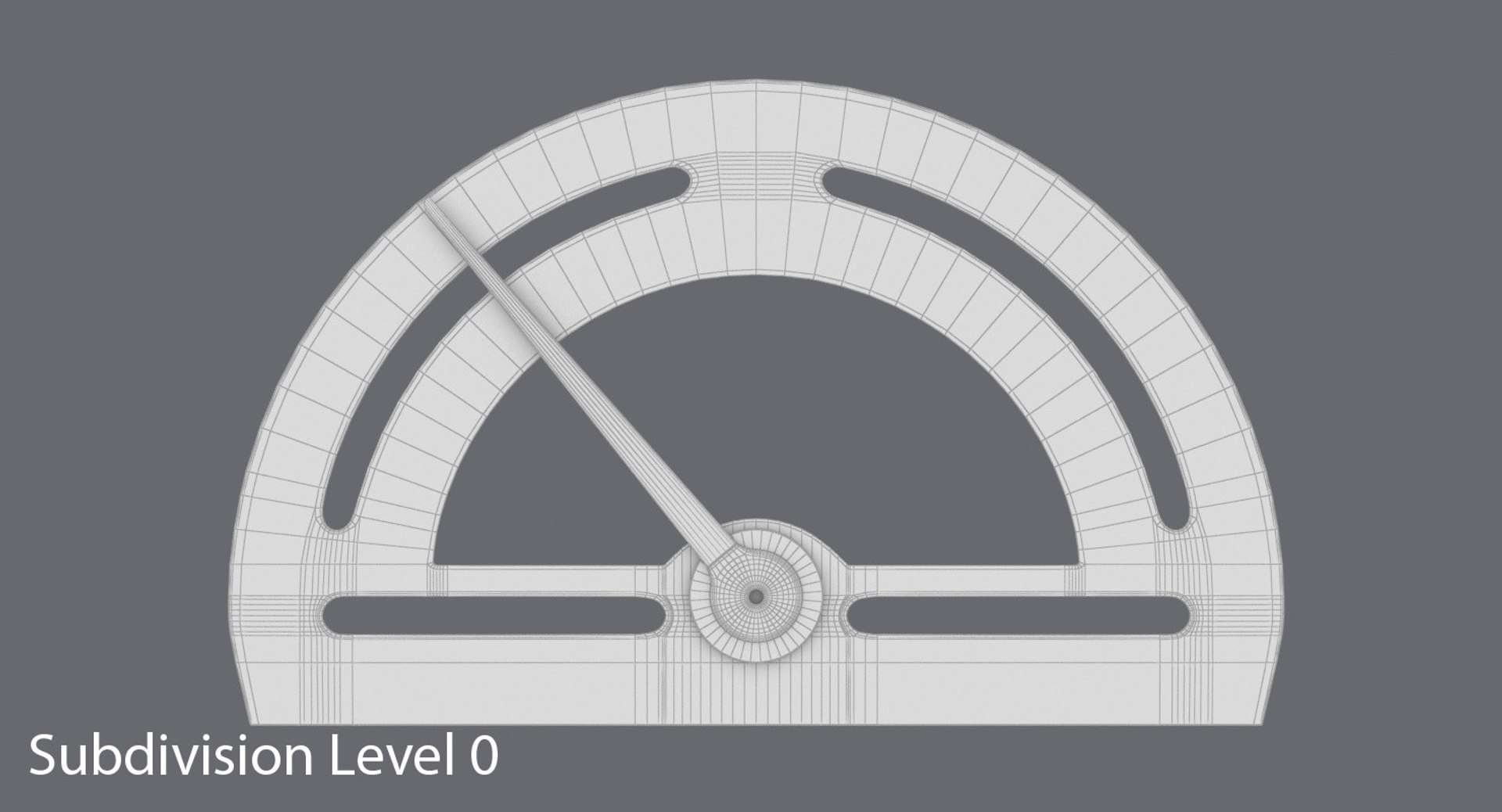 Protractor 1 3d Max