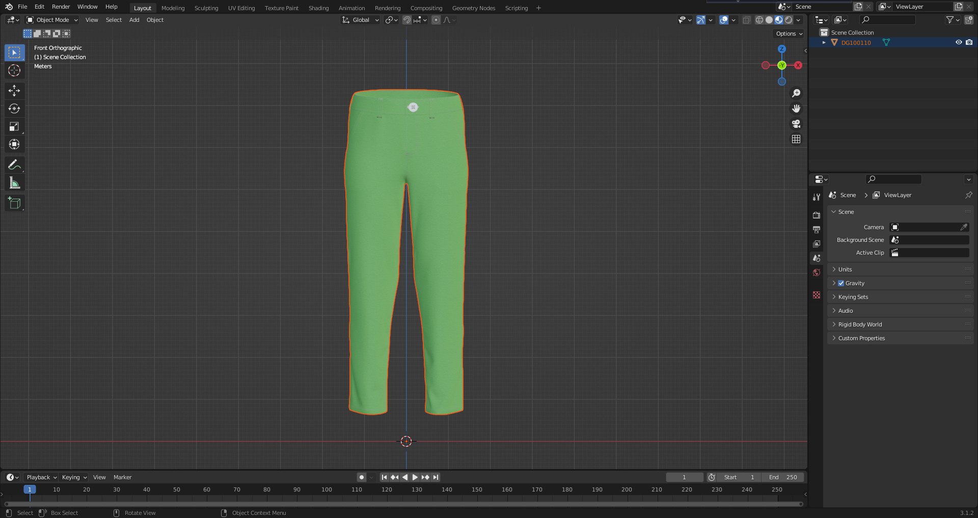 Free 3D Best Pants For Boys - TurboSquid 1994170