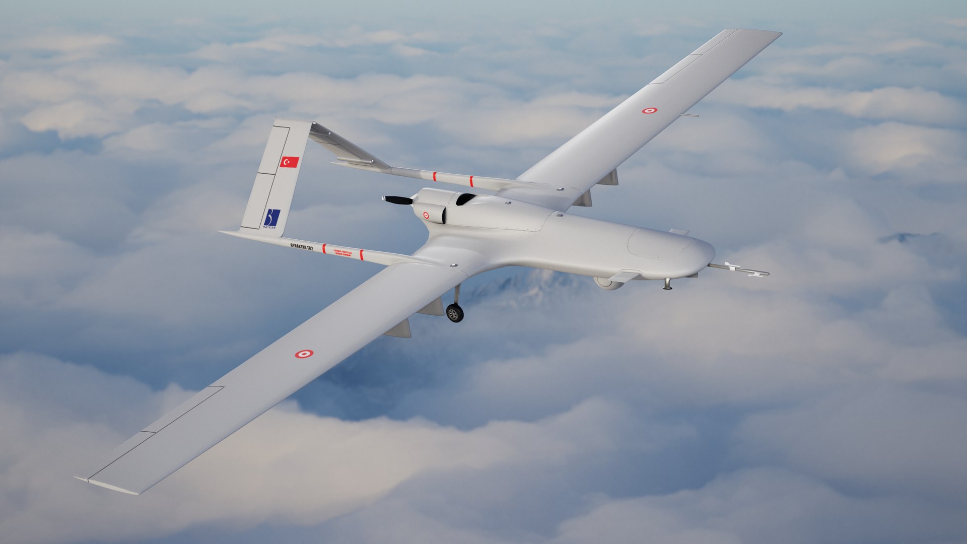 Bayraktar TB2 3D Model - TurboSquid 1766394