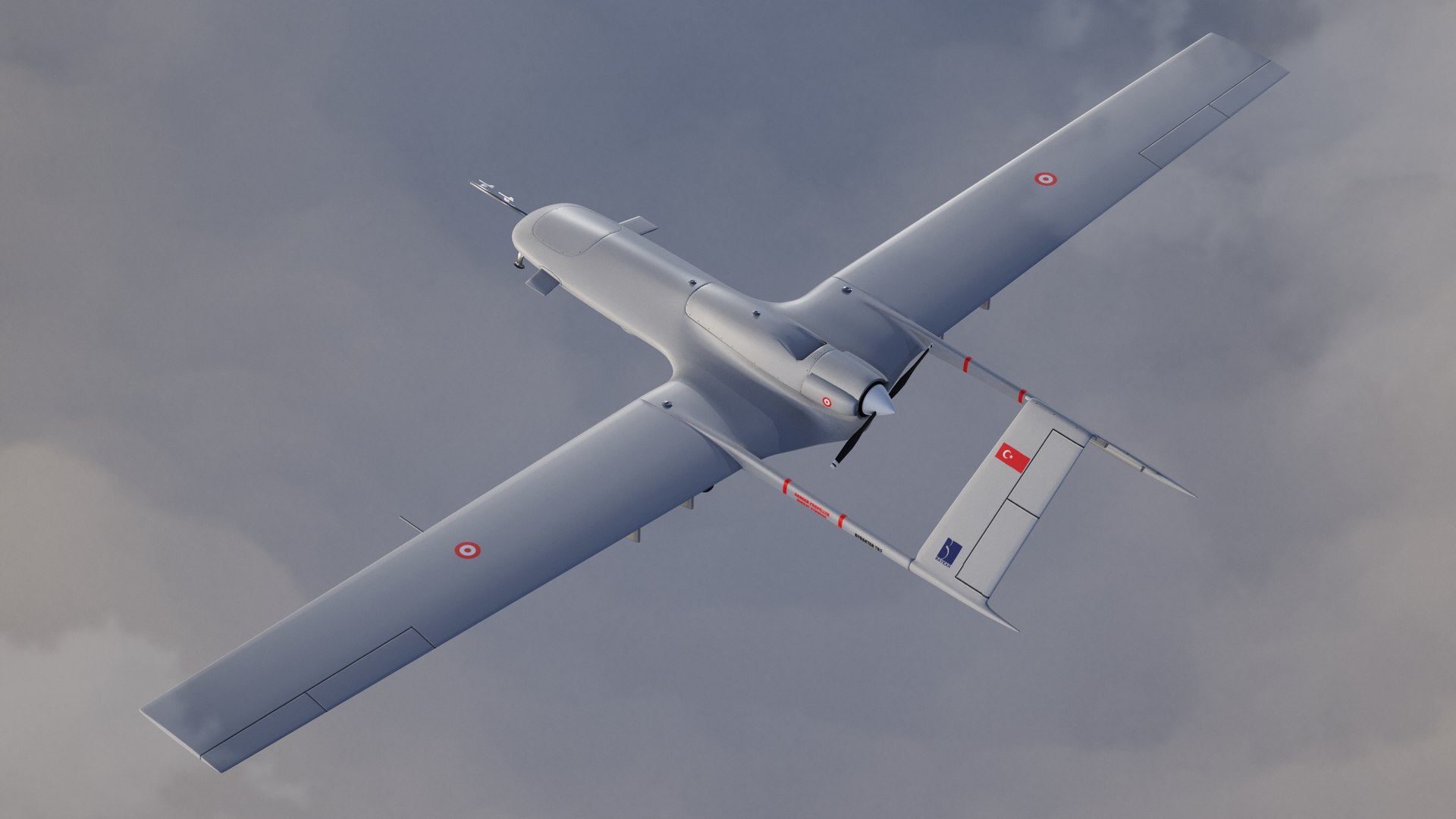 Bayraktar TB2 3D Model - TurboSquid 1766394