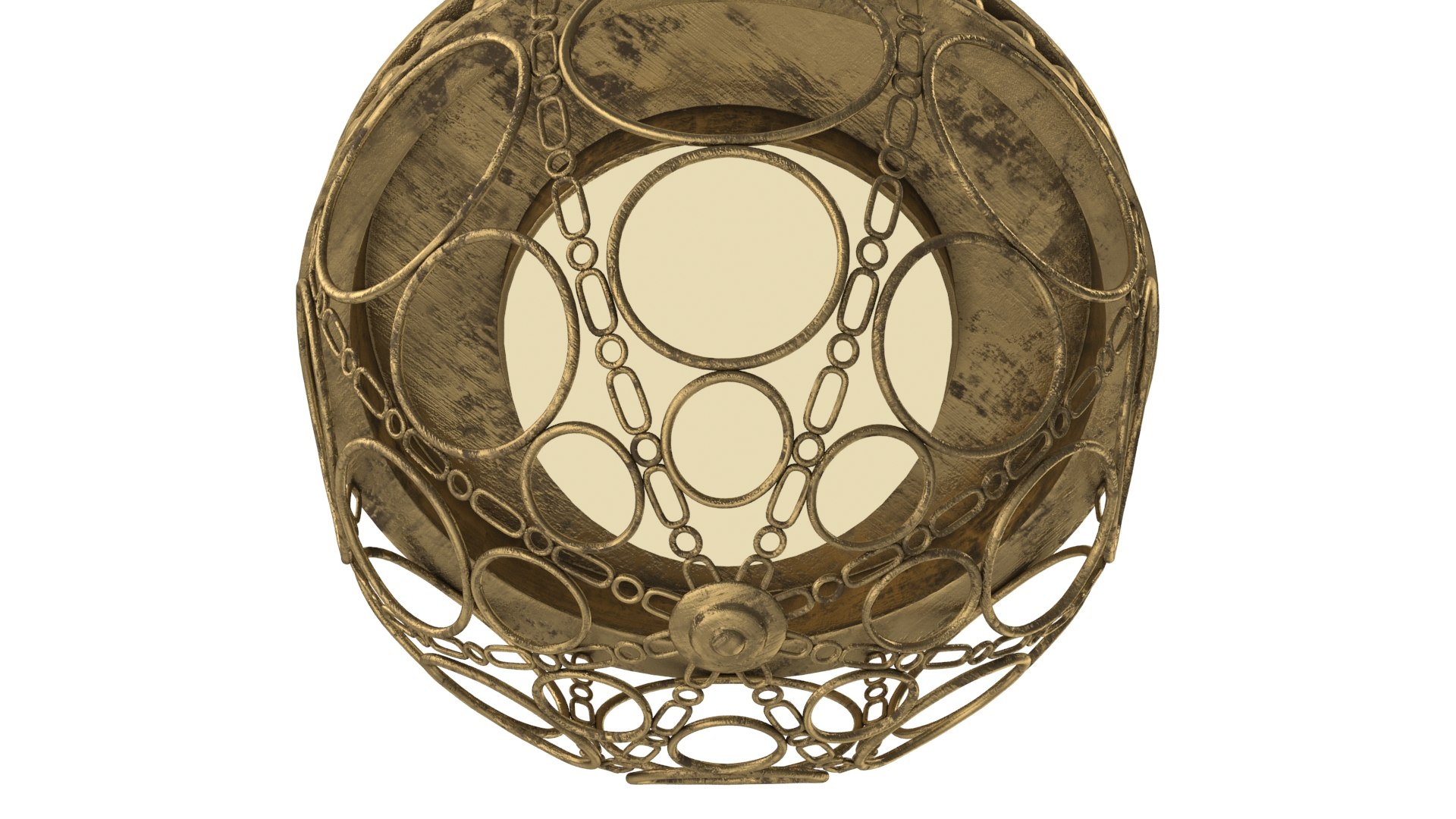 Ceiling Cage Light 3D Model - TurboSquid 1467604