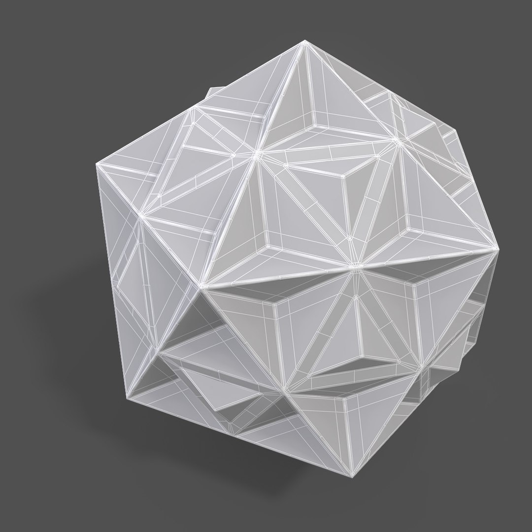 3d Polyhedron Model