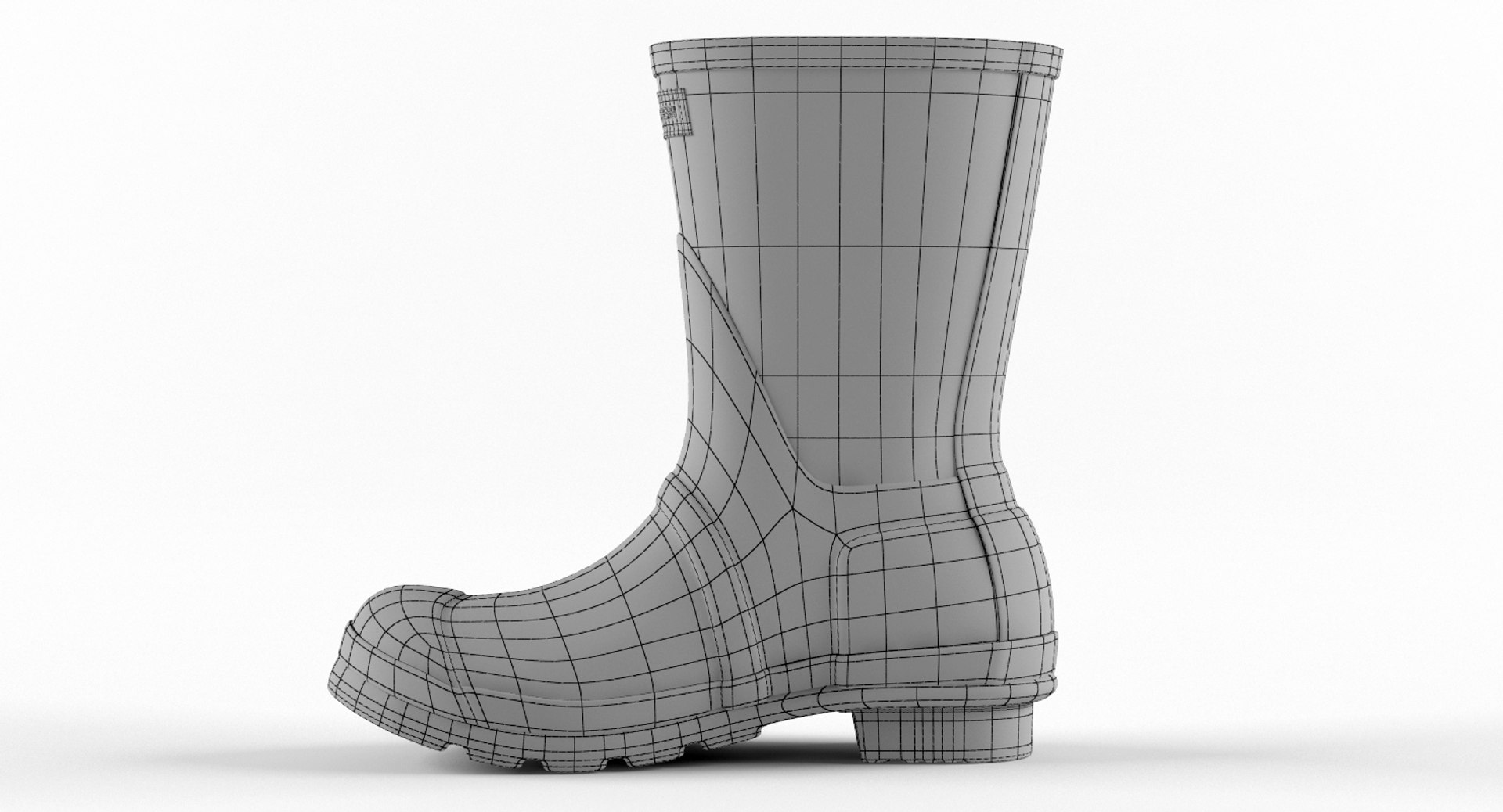 rain boot 3d model