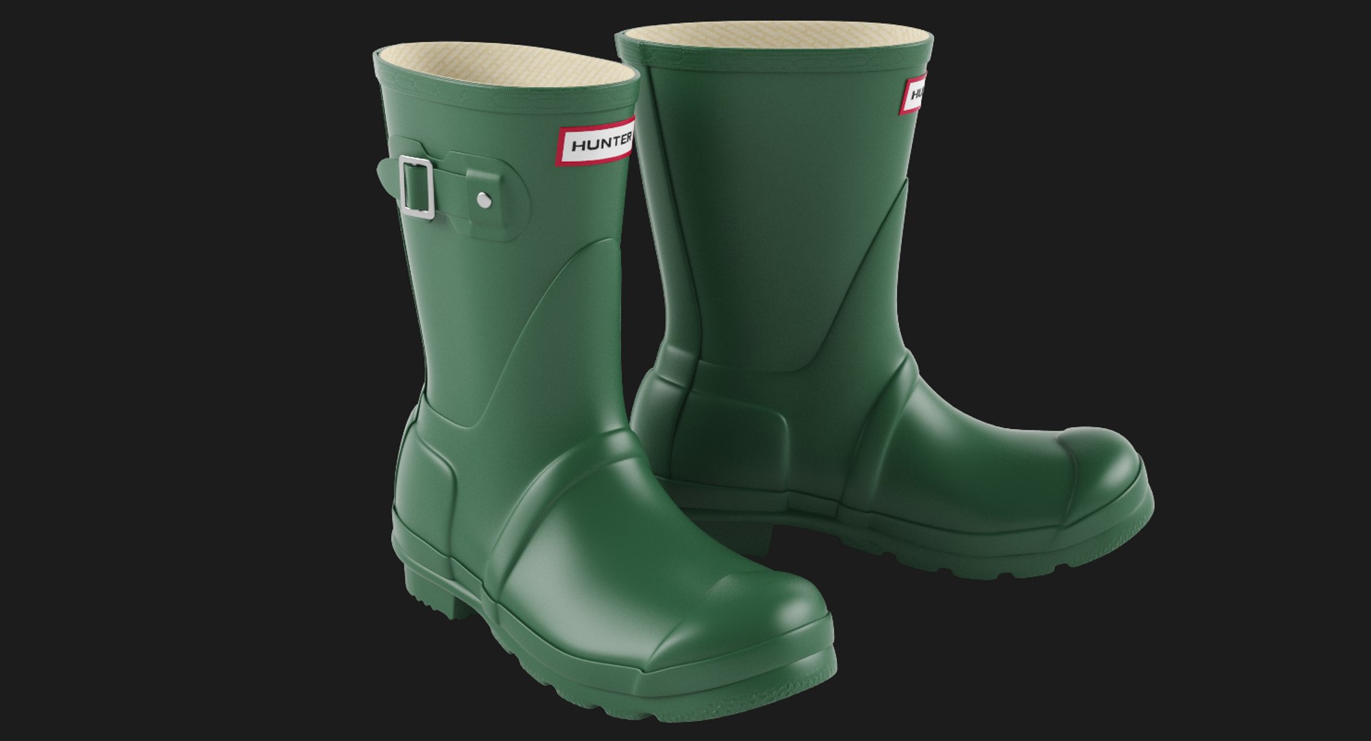 rain boot 3d model