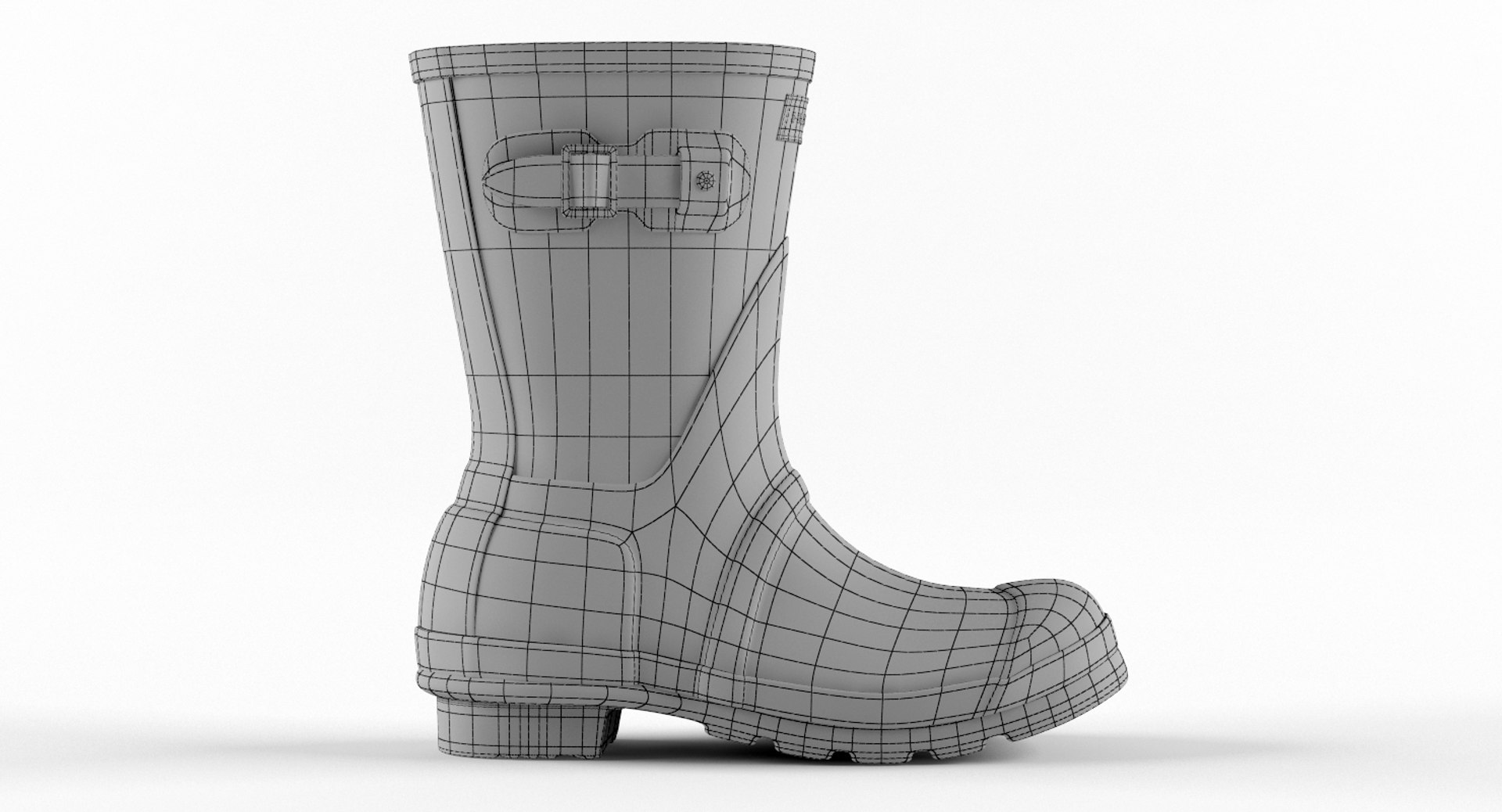 rain boot 3d model