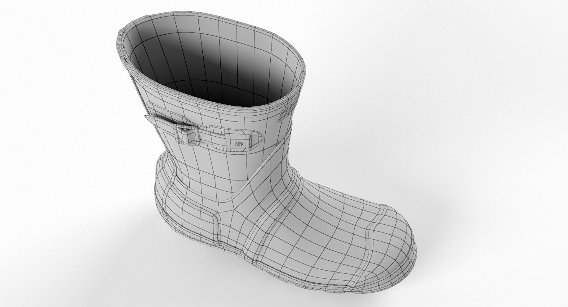 rain boot 3d model