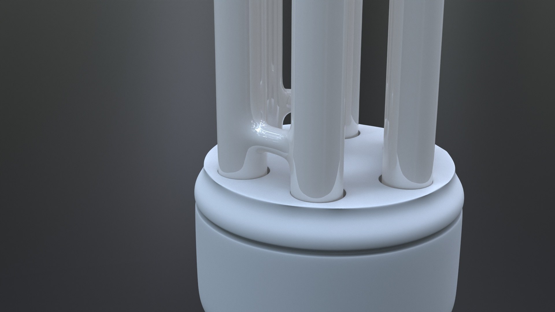 3D CFL Bulb - TurboSquid 2078784