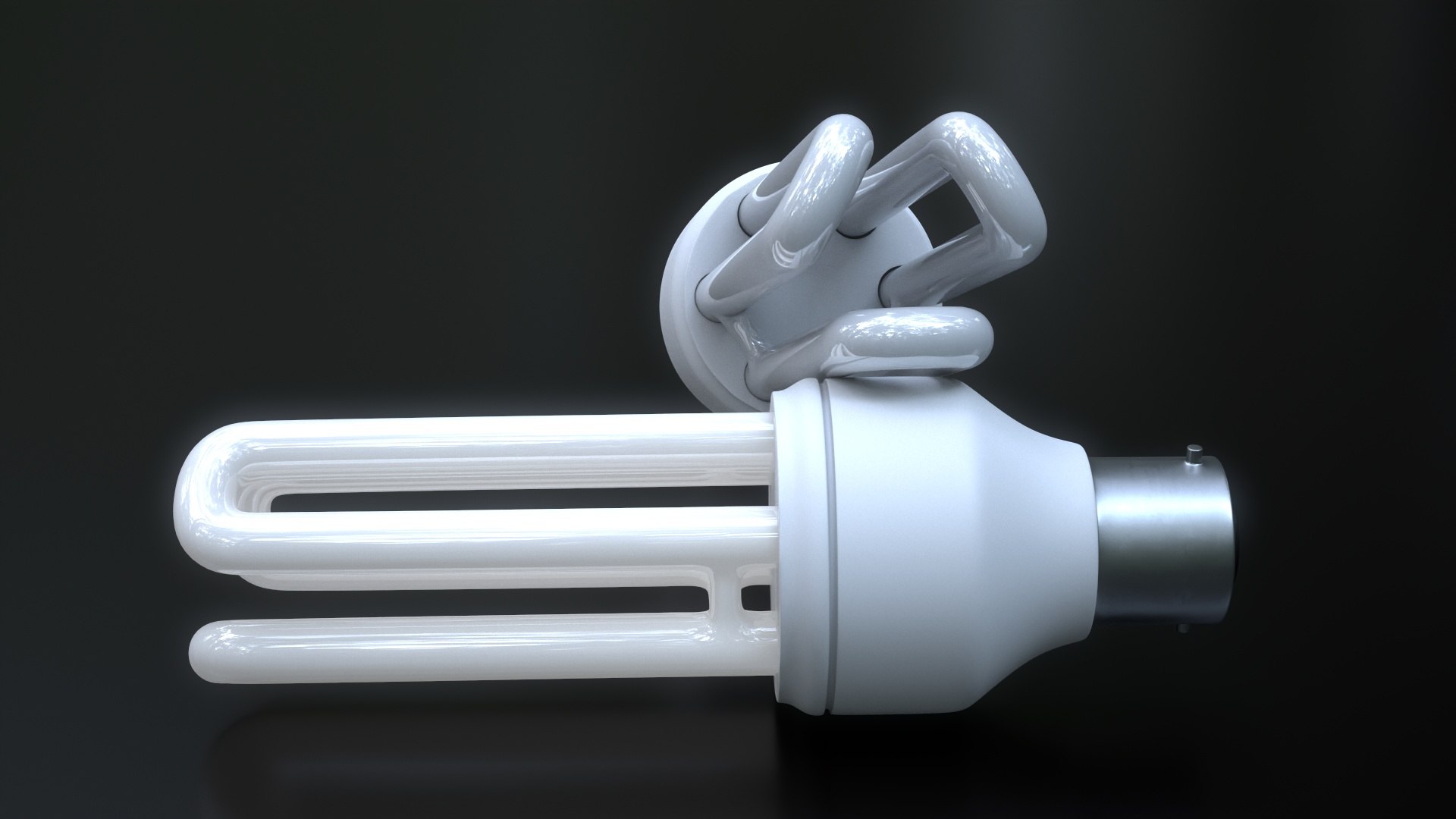 3D CFL Bulb - TurboSquid 2078784