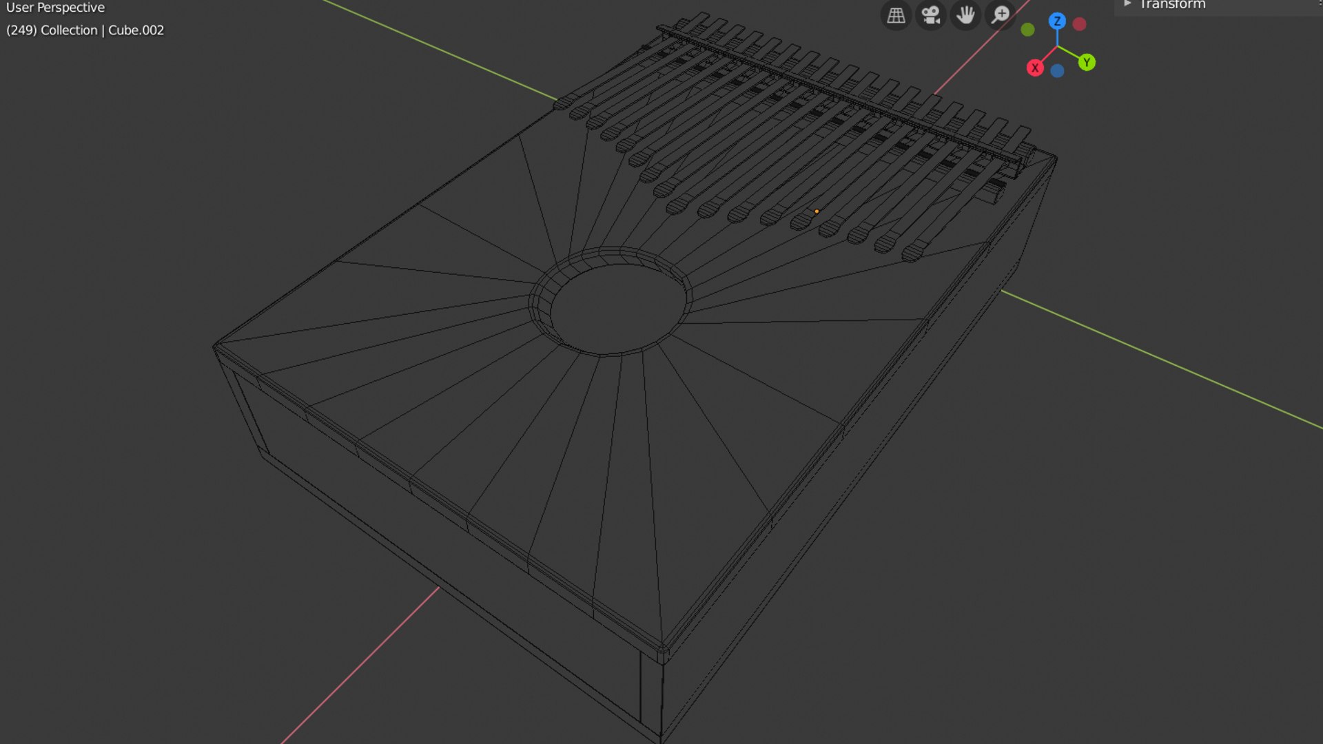 17 Key Kalimba Model - TurboSquid 1497413