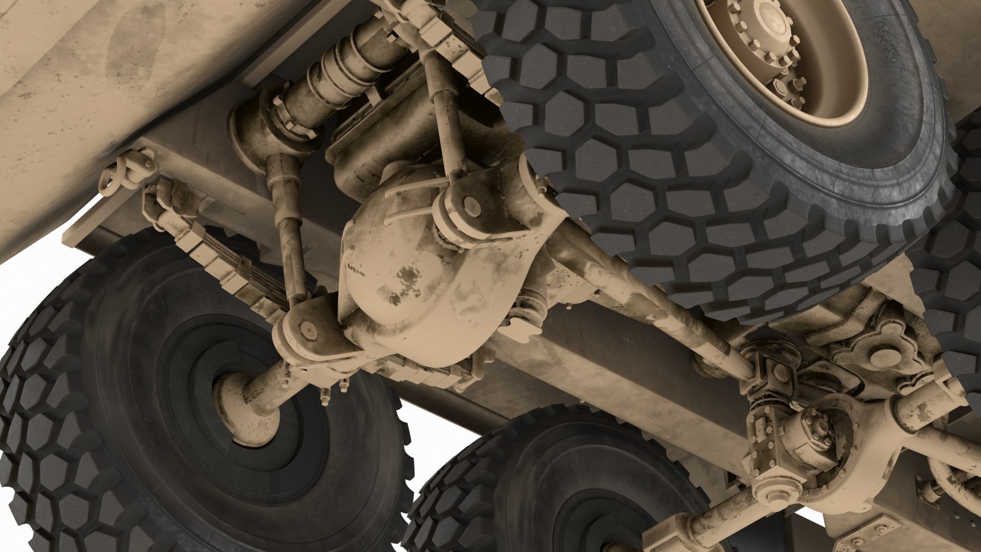3D Military Truck With Camouflage Battery Control Center - TurboSquid ...