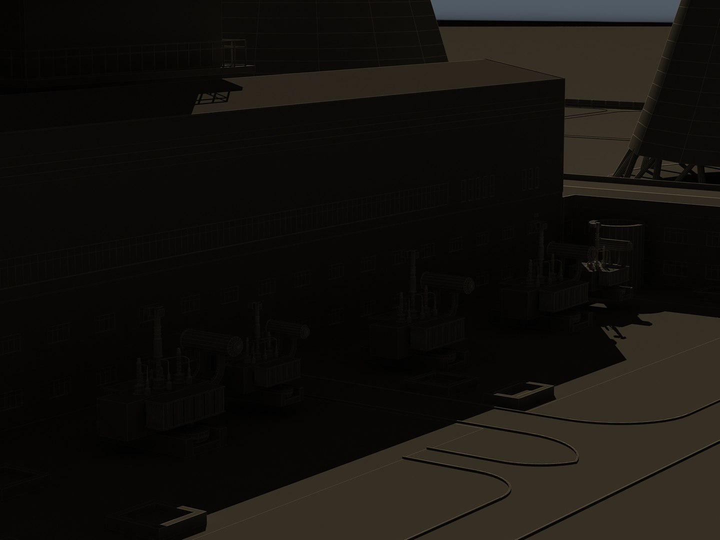 Power Station 1 3D Model - TurboSquid 2072559