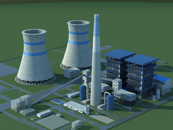 3D Smokestack Models | TurboSquid
