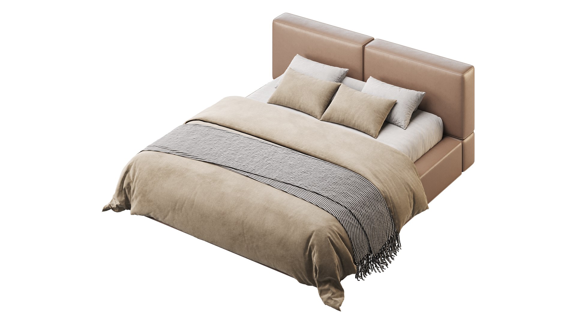 The JILL Bed 3D Model - TurboSquid 2346687