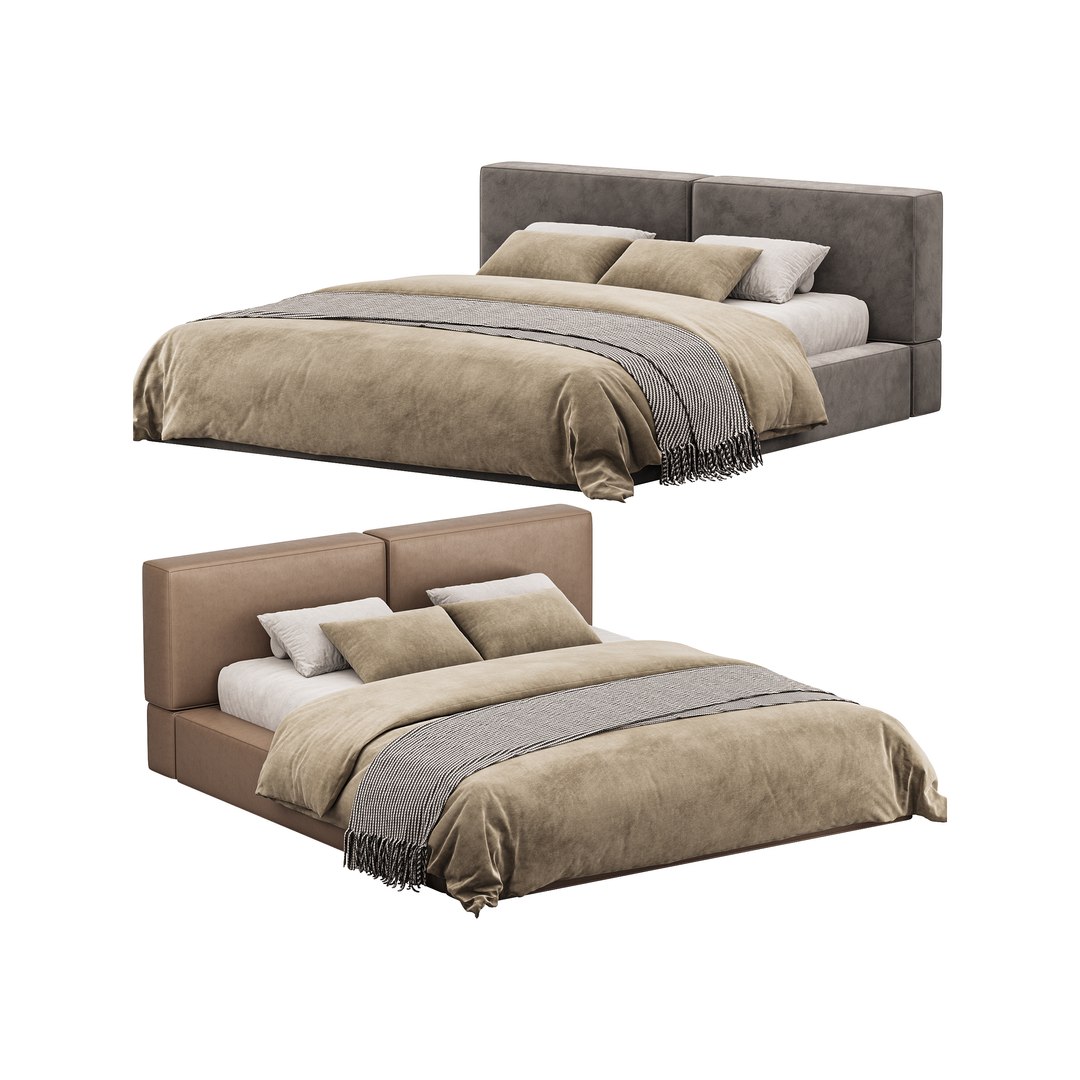 The JILL Bed 3D Model - TurboSquid 2346687