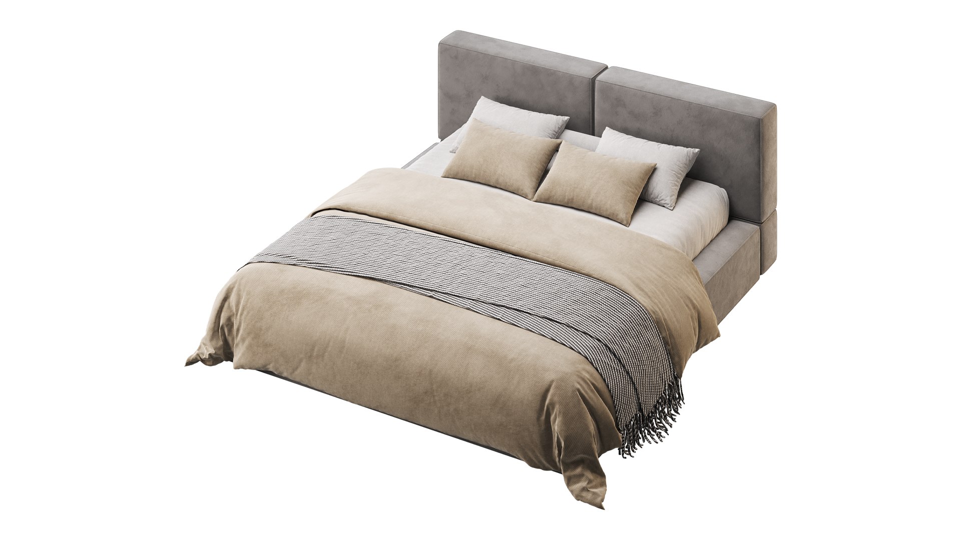 The JILL Bed 3D Model - TurboSquid 2346687