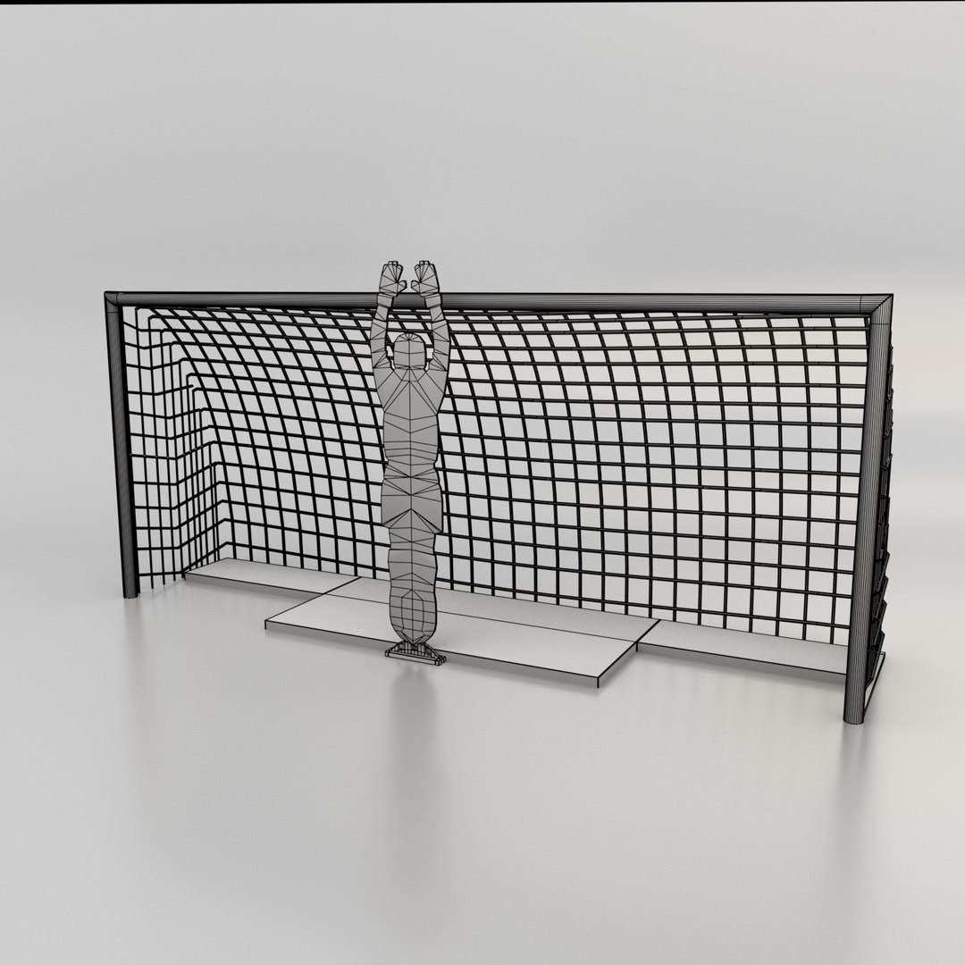 Football Soccer Robot Goalkeeper 3D Model - TurboSquid 1242603