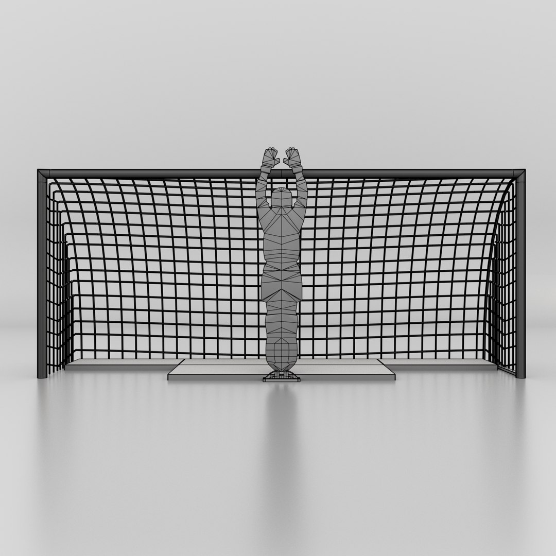 Football Soccer Robot Goalkeeper 3D Model - TurboSquid 1242603