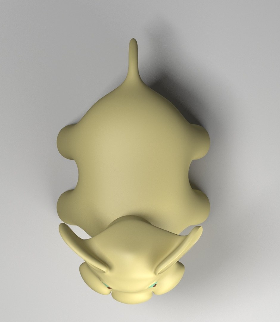 3d model small elephant