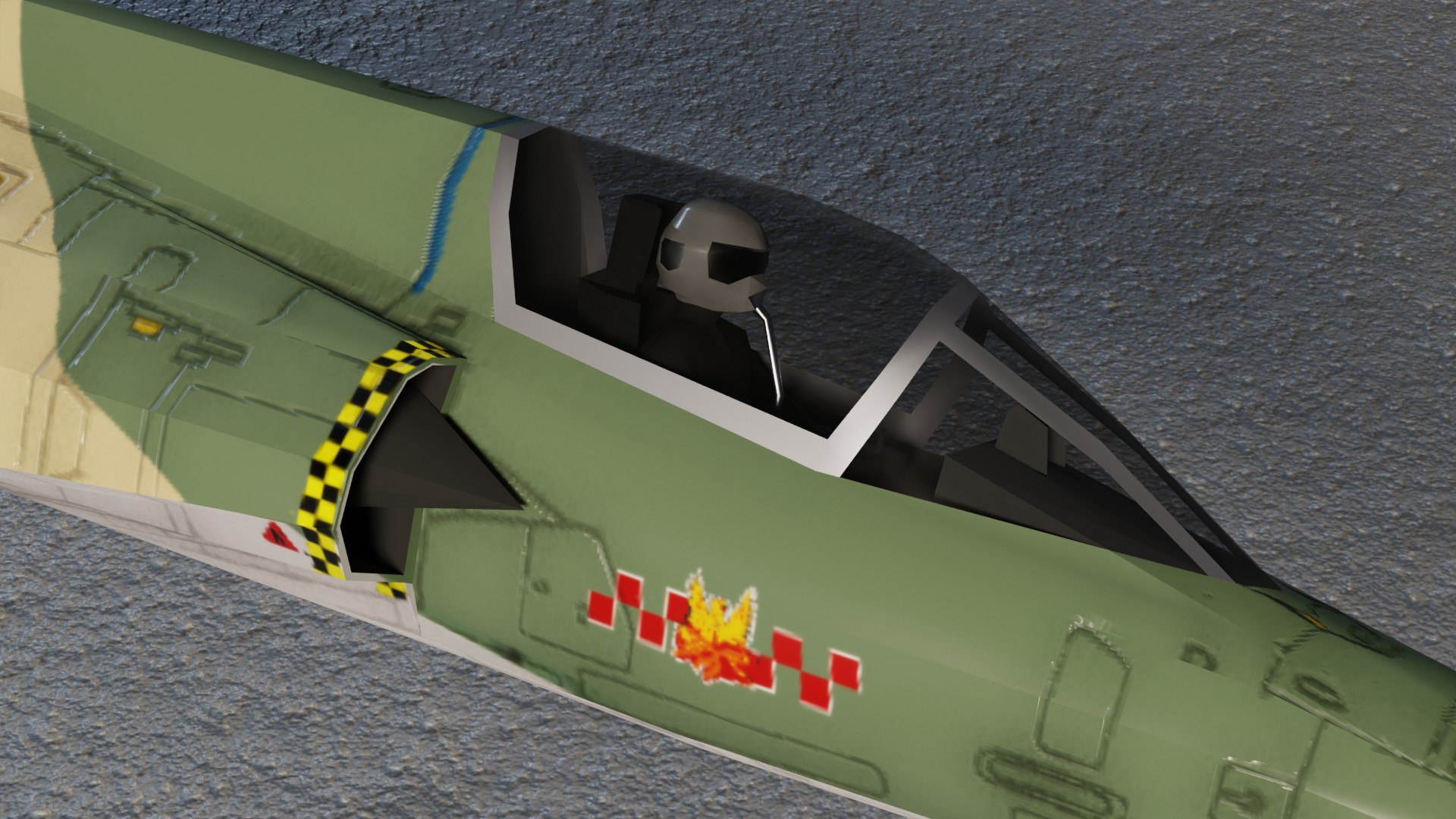 3D Dassault Mirage III Lowpoly Jet Fighter Model - TurboSquid 1870028