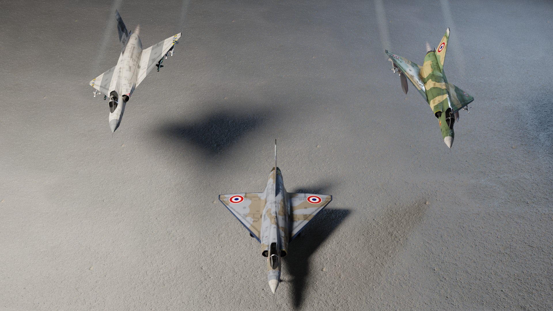 3D Dassault Mirage III Lowpoly Jet Fighter Model - TurboSquid 1870028