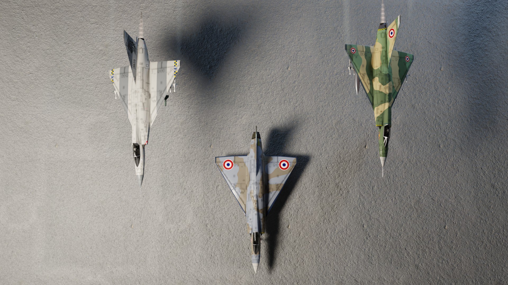3D Dassault Mirage III Lowpoly Jet Fighter Model - TurboSquid 1870028