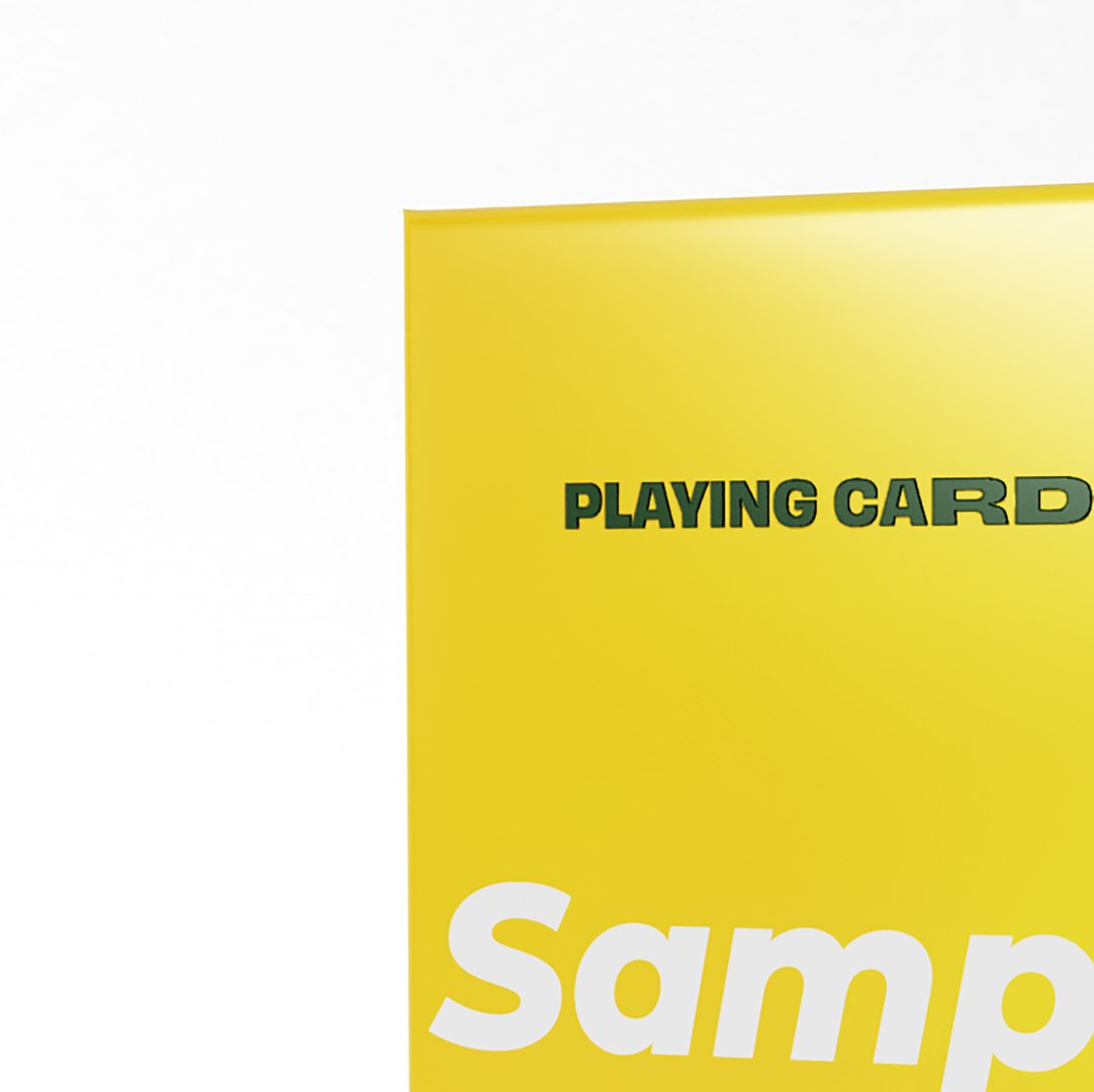 3D Playing Cards Tuck Box- Ready To Render In Blender And Cycles Model ...