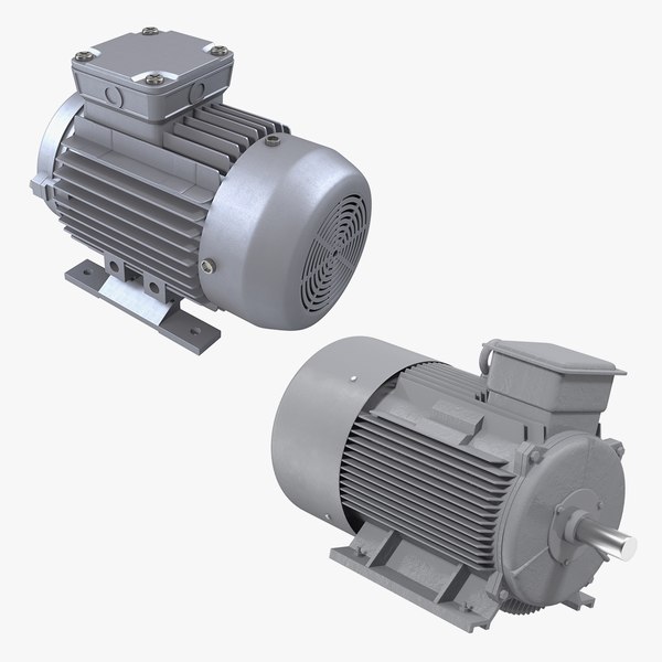 3d model electric motor