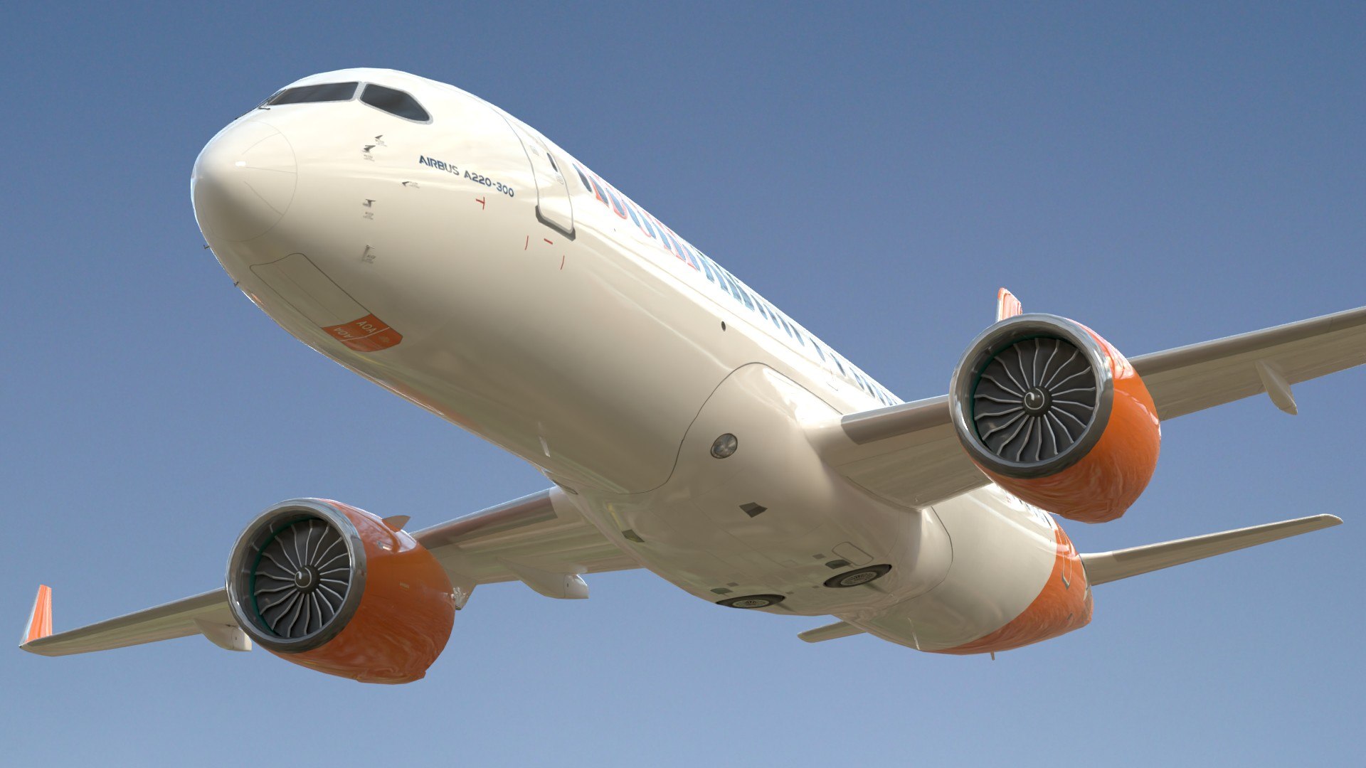 3D Ibom Air A220 SC Model - TurboSquid 2259825