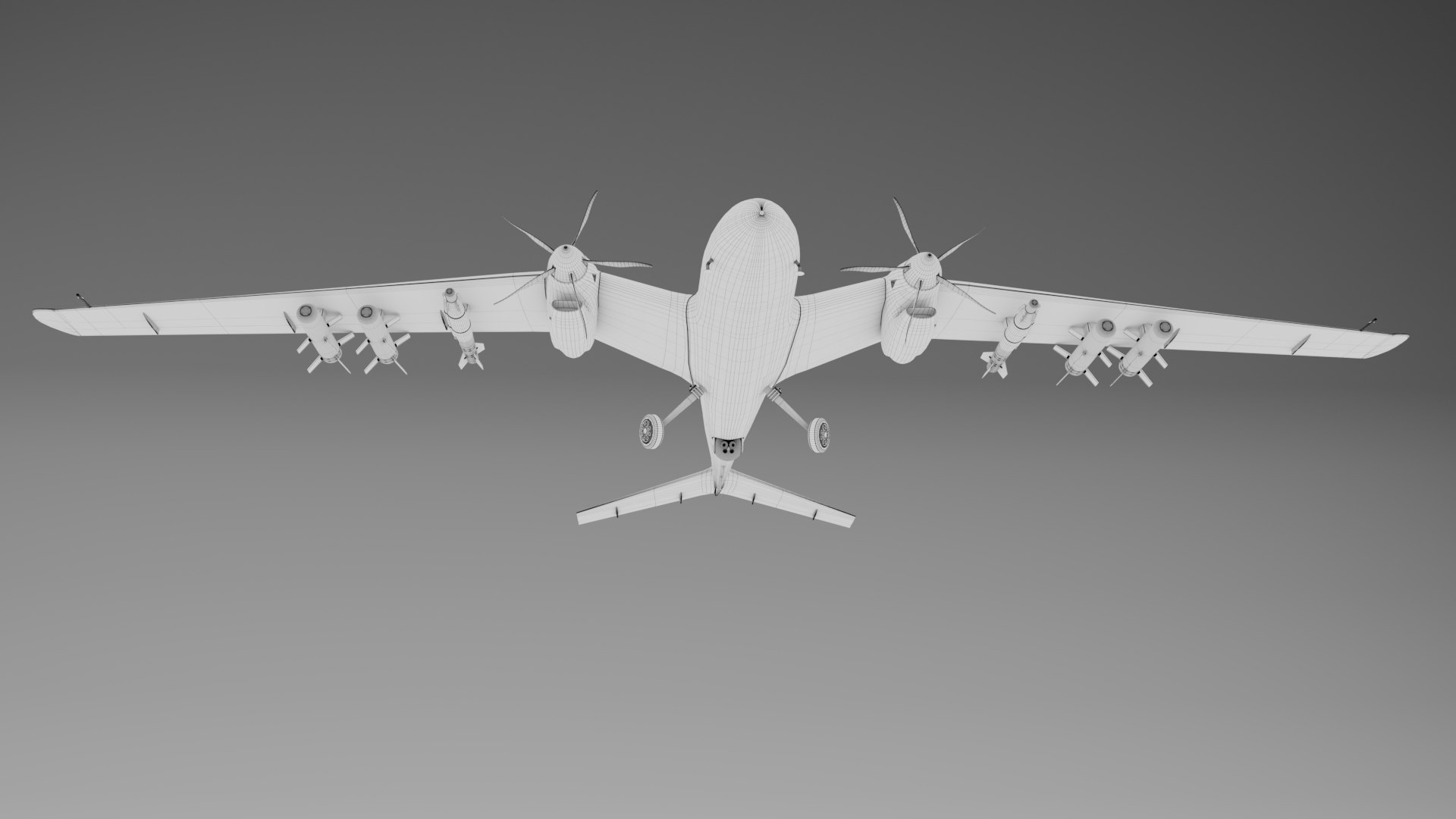 3D Model Baykar Bayraktar Akinci - TurboSquid 2182984