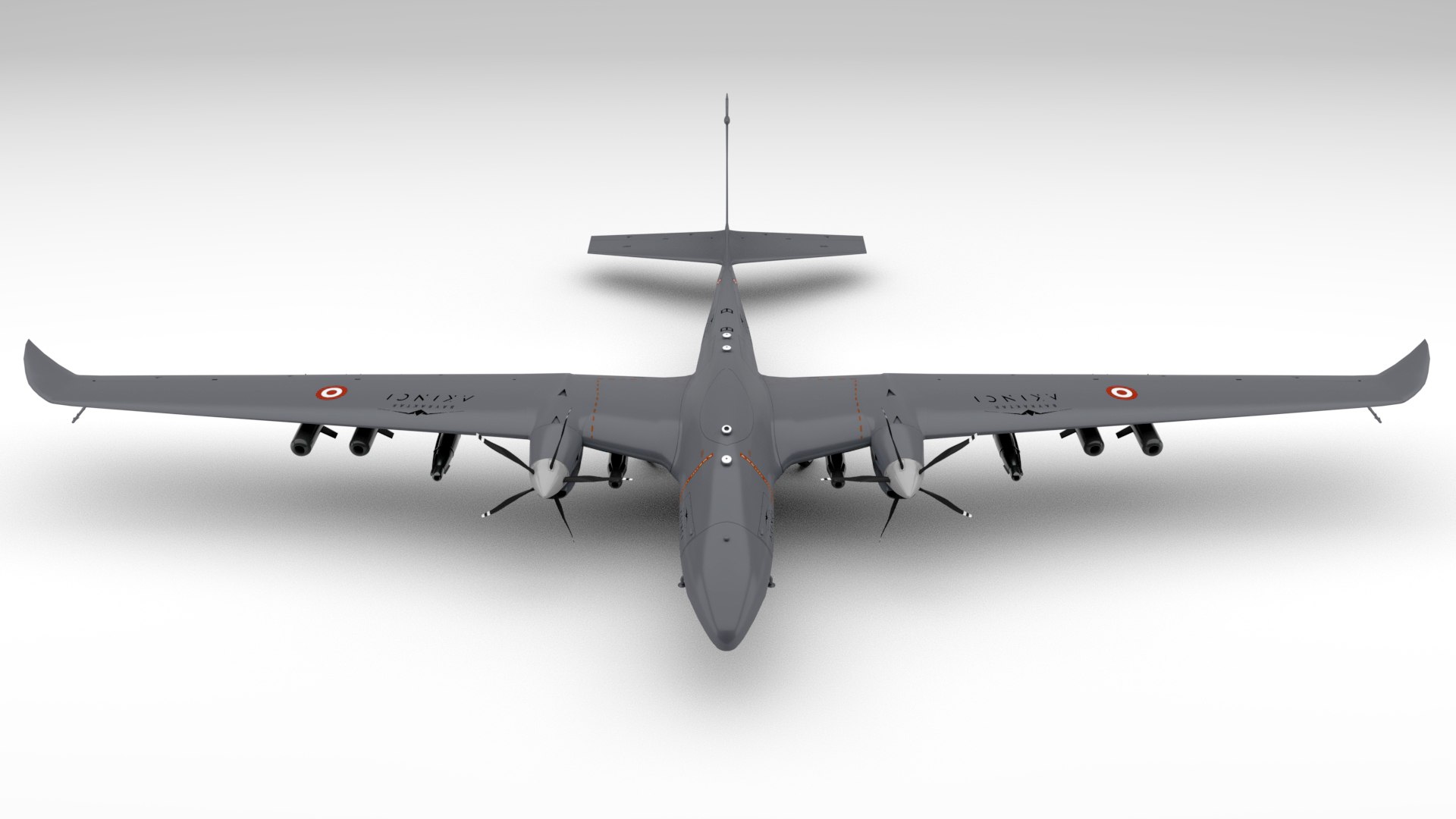 3D Model Baykar Bayraktar Akinci - TurboSquid 2182984