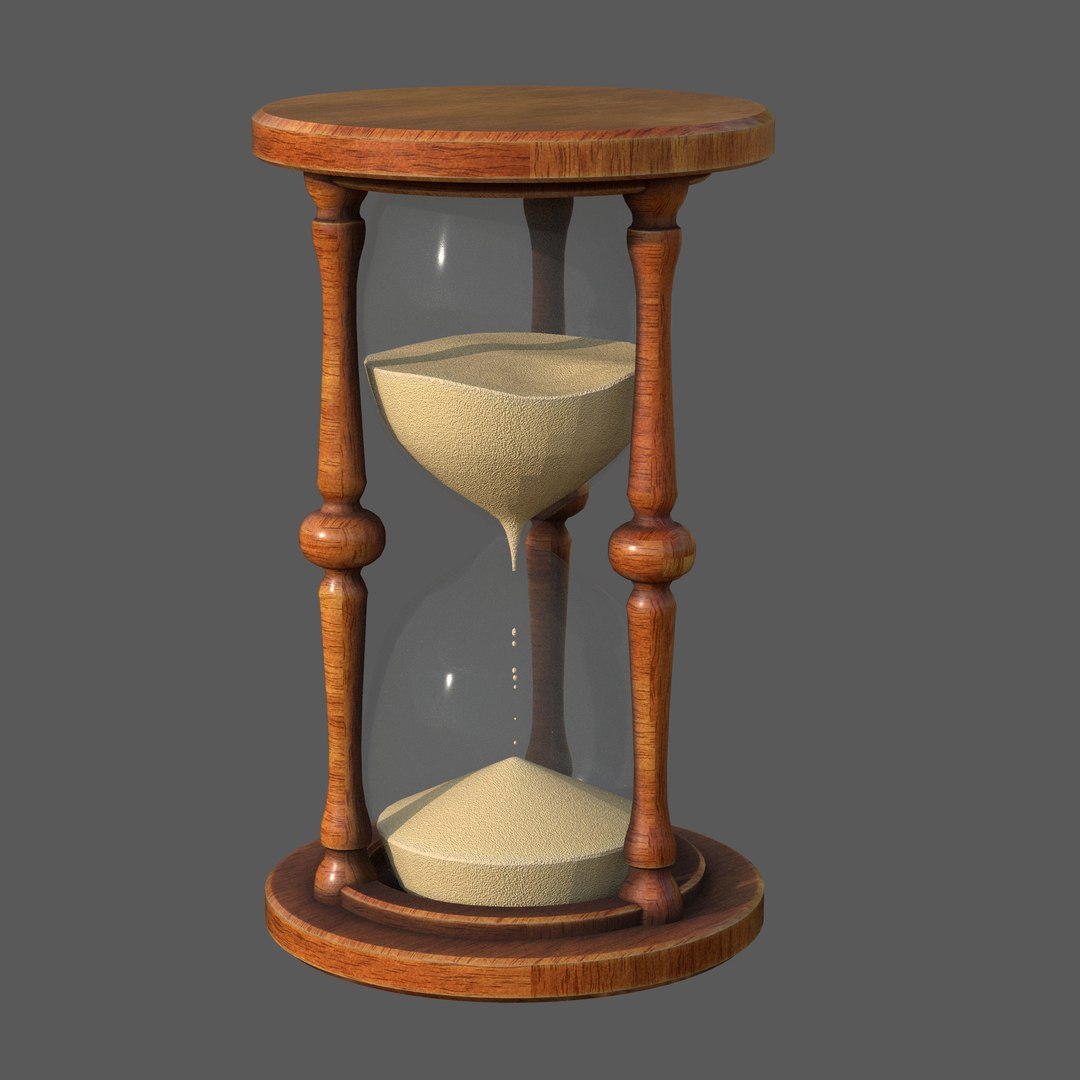 3D Hourglass - TurboSquid 2203396