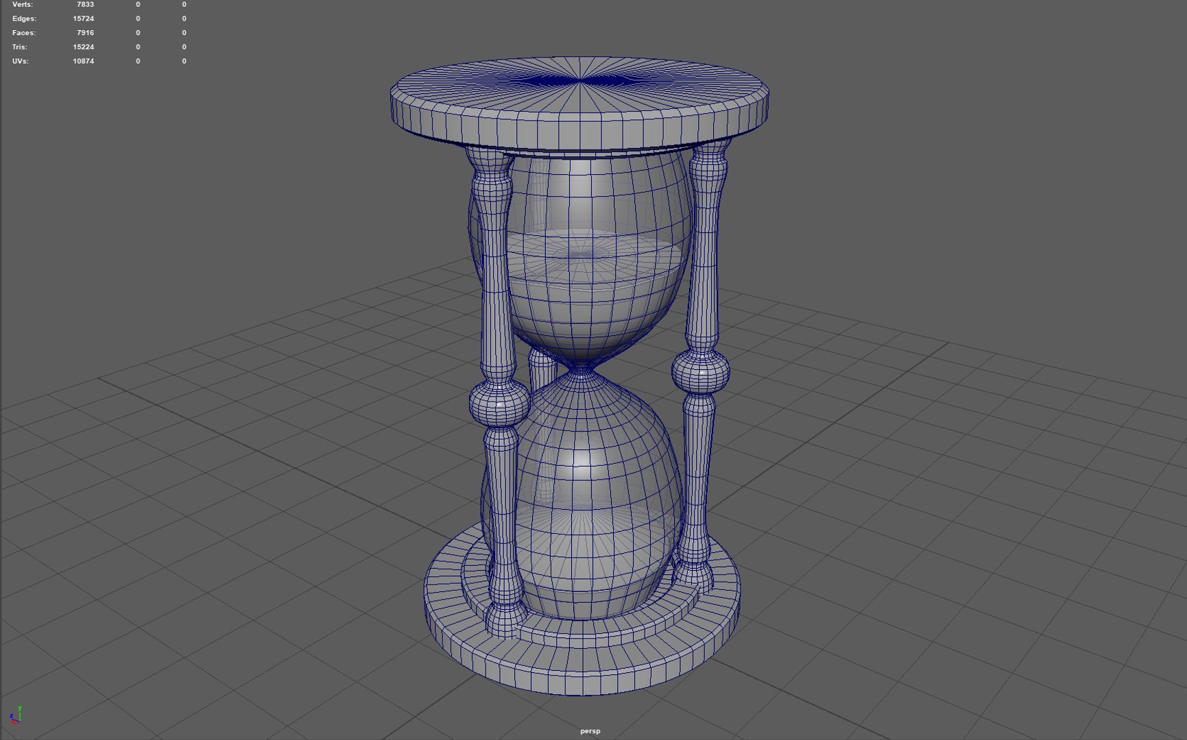 3D Hourglass - TurboSquid 2203396