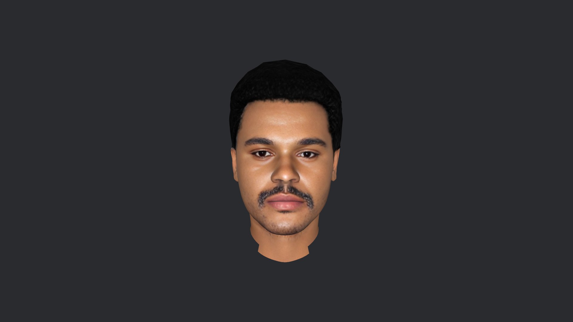 The Weeknd Hyper Realistic Full Body Fully Rigged Character Model ...