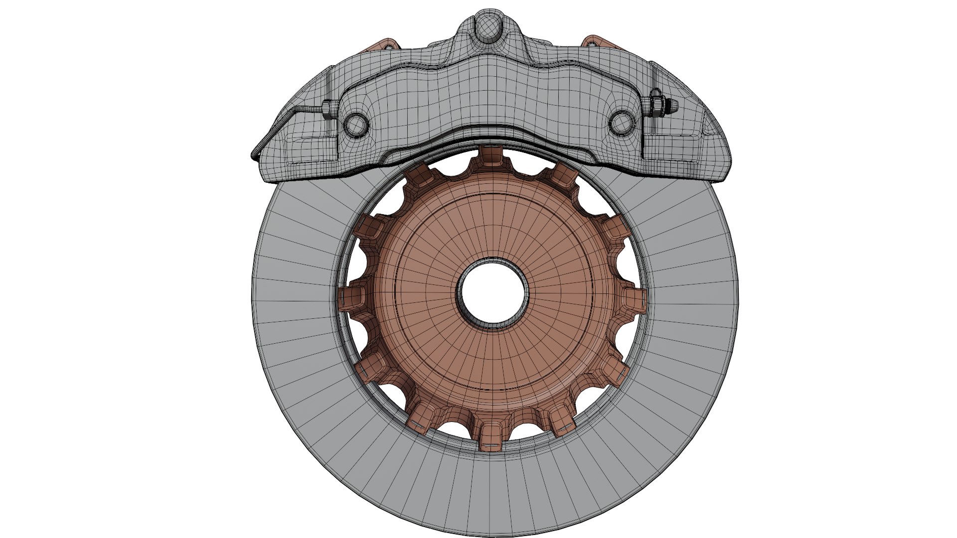 Brake Caliper 3D Model - TurboSquid 2249809