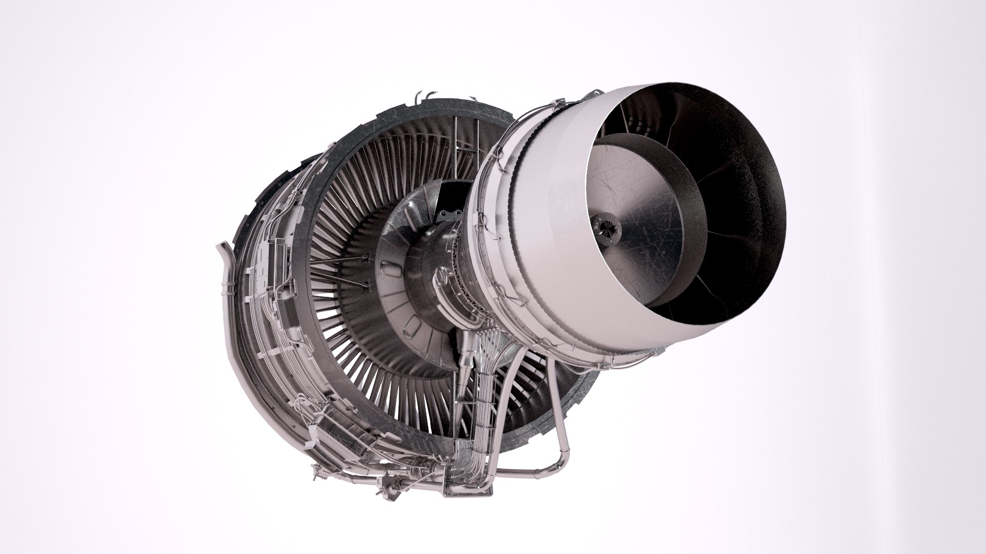 3D Jet Engine HD - TurboSquid 2090066