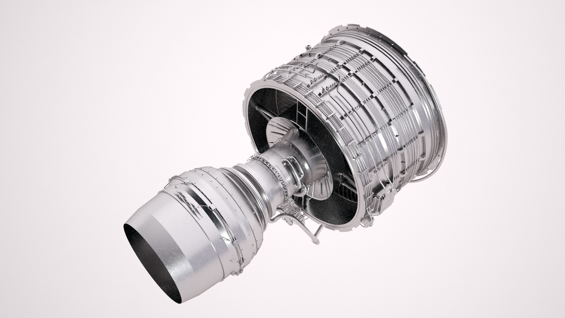 3D Jet Engine HD - TurboSquid 2090066