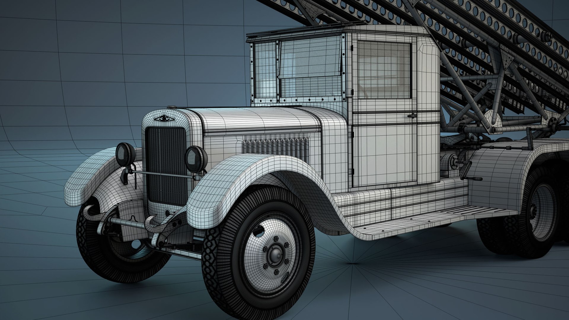 BM-13 Katyusha High-Poly 3D Model - TurboSquid 2197421