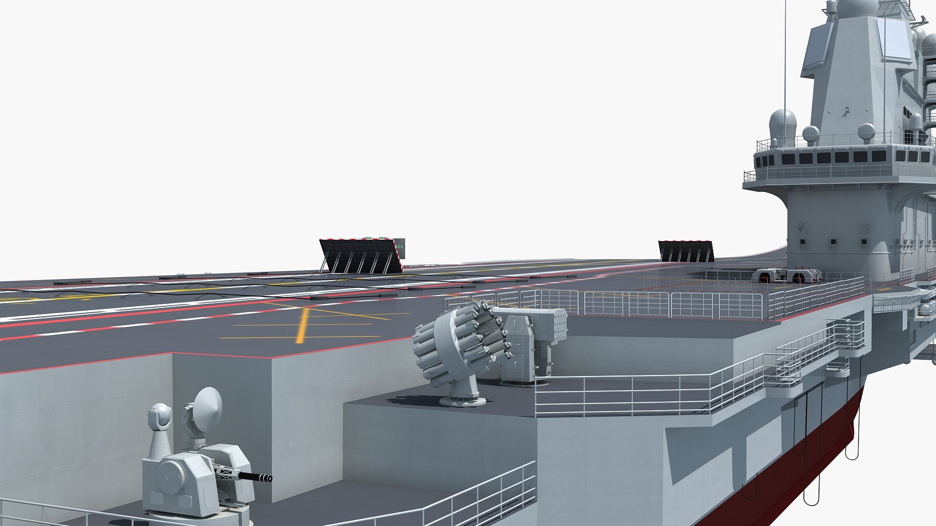 China Aircraft Carrier CV17 3D Model - TurboSquid 2113179