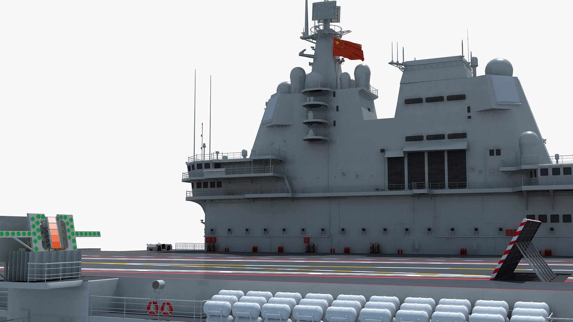 China Aircraft Carrier CV17 3D Model - TurboSquid 2113179