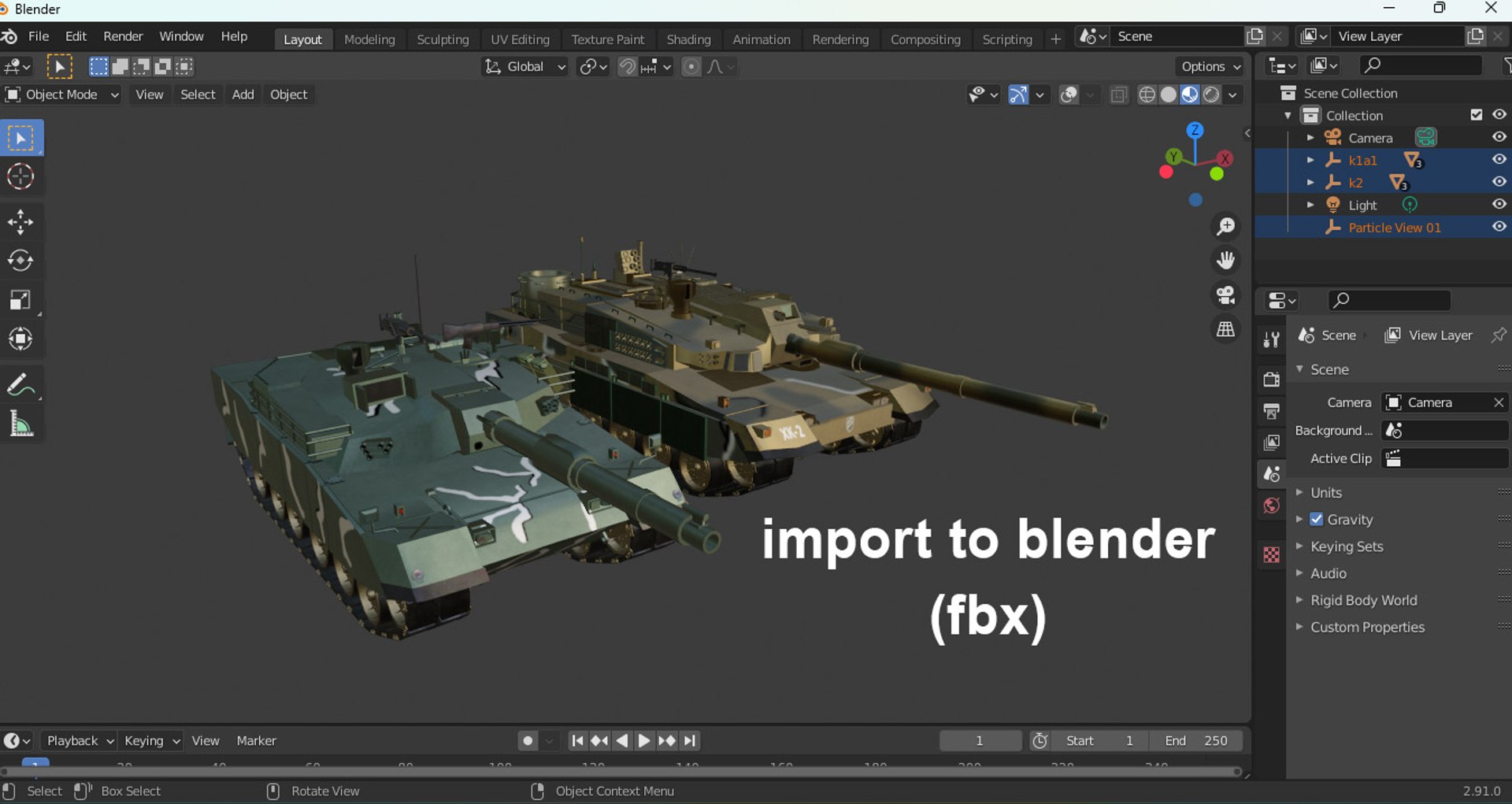 3D Korean Main Battle Tank PACK Model - TurboSquid 2383833