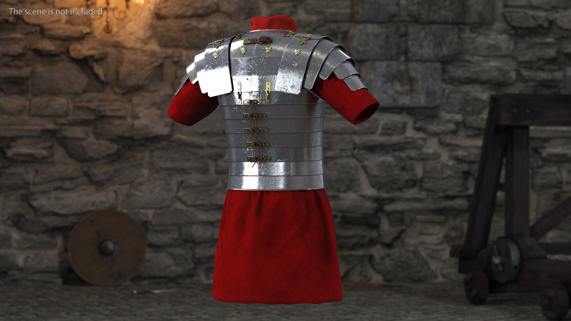 Roman Legionnaire Lorica Waist Armor Worn 3D Model - TurboSquid 1942342