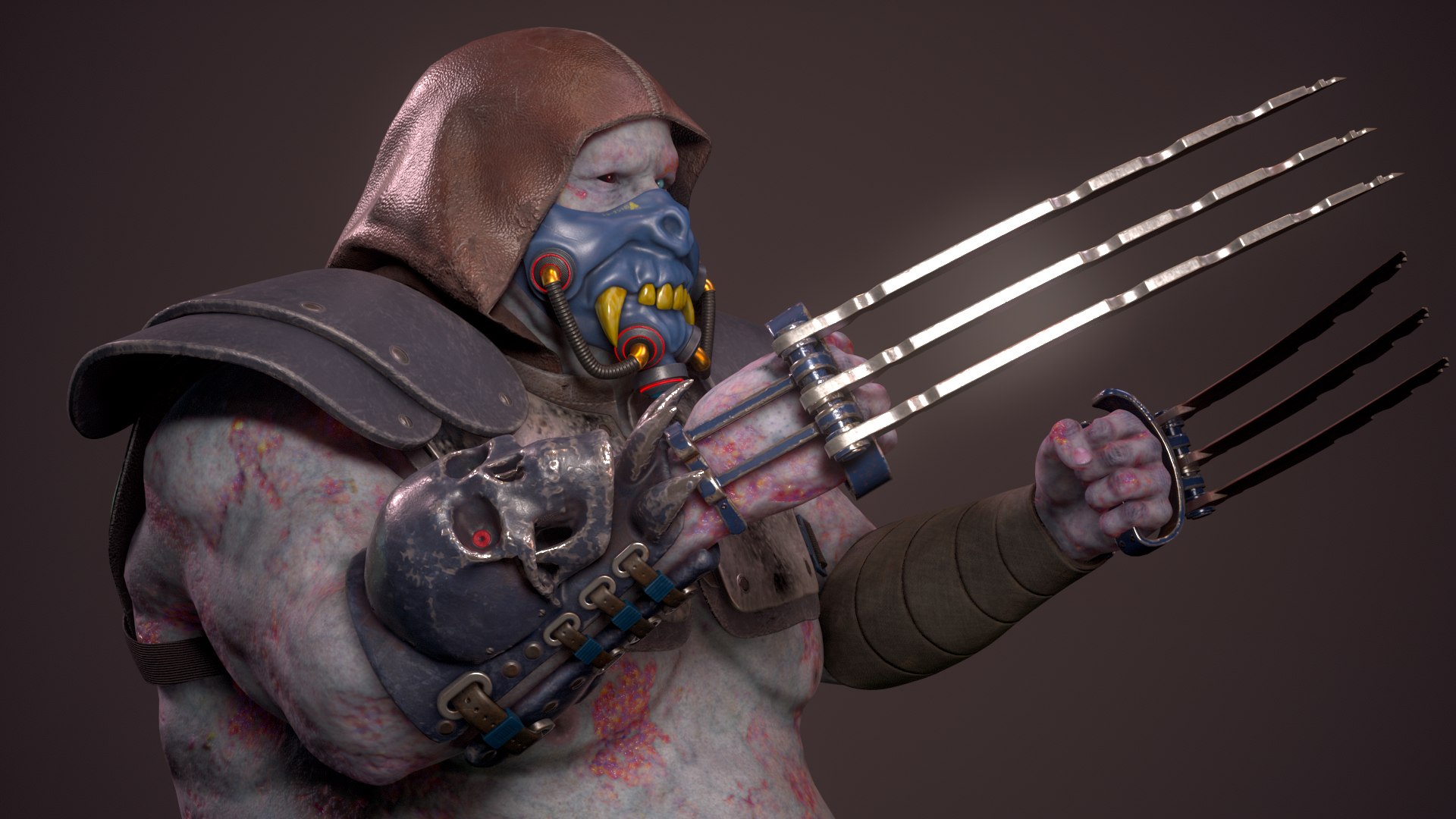 3D Cyber Zombies Rigged - TurboSquid 2148976