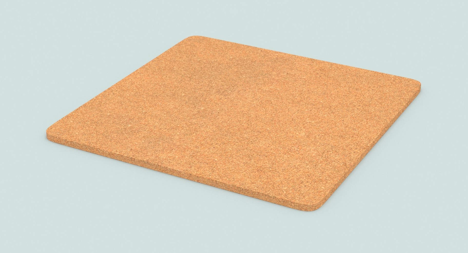 Cork-coasters---square-single 3D Model - TurboSquid 1164402